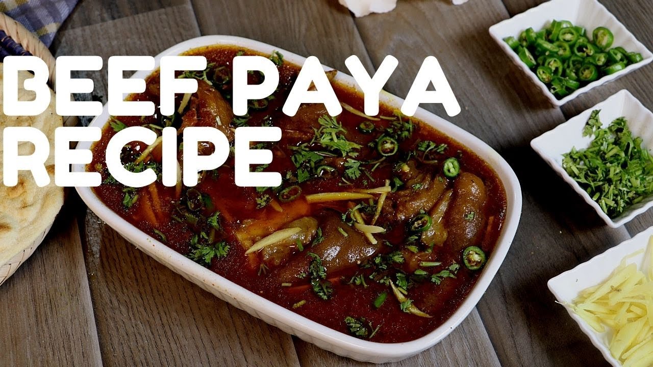 Beef Paya Commercial recipe/ Eid special paya Restaurant style paya ...