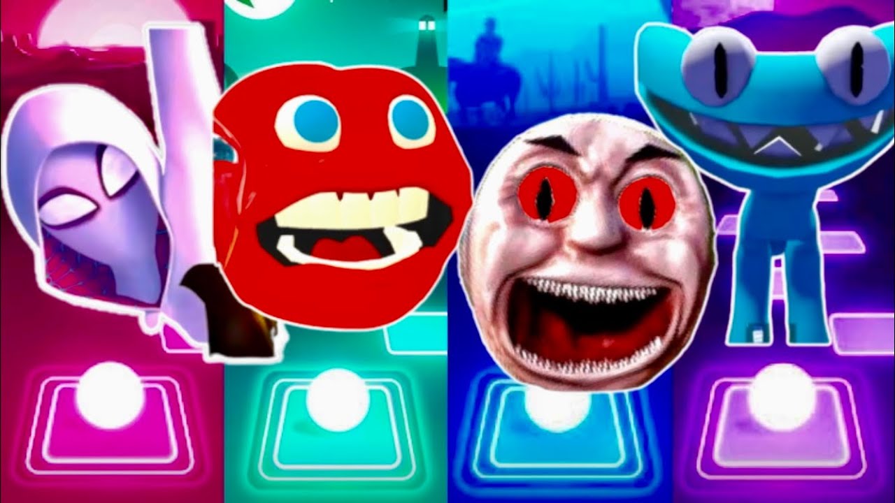 Spider-Man 🆚 Pepperman 🆚 Thomas Train EXE 🆚 Rainbow Friends 2 | Tiles ...