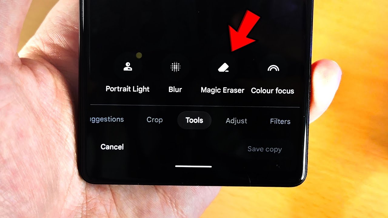 How To Use Magic Eraser on Google Pixel 6a - YouTube