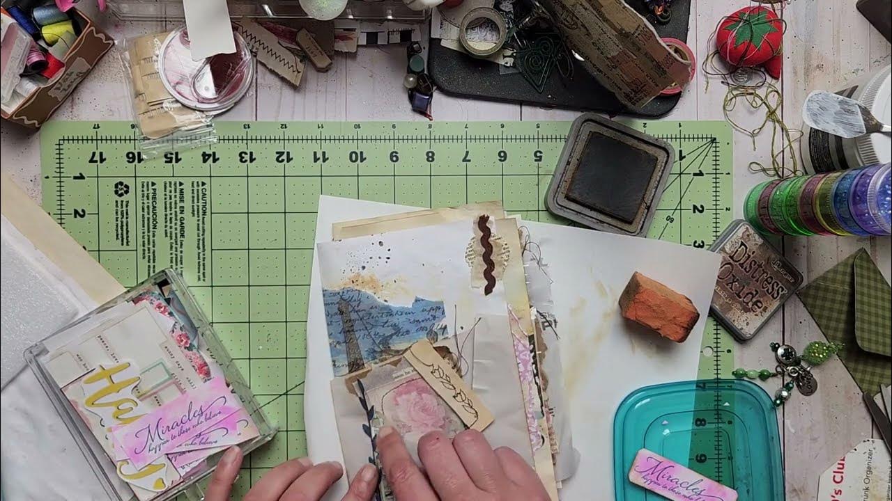 Beginners Junk Journal From Start To Finish. Part 20. - YouTube
