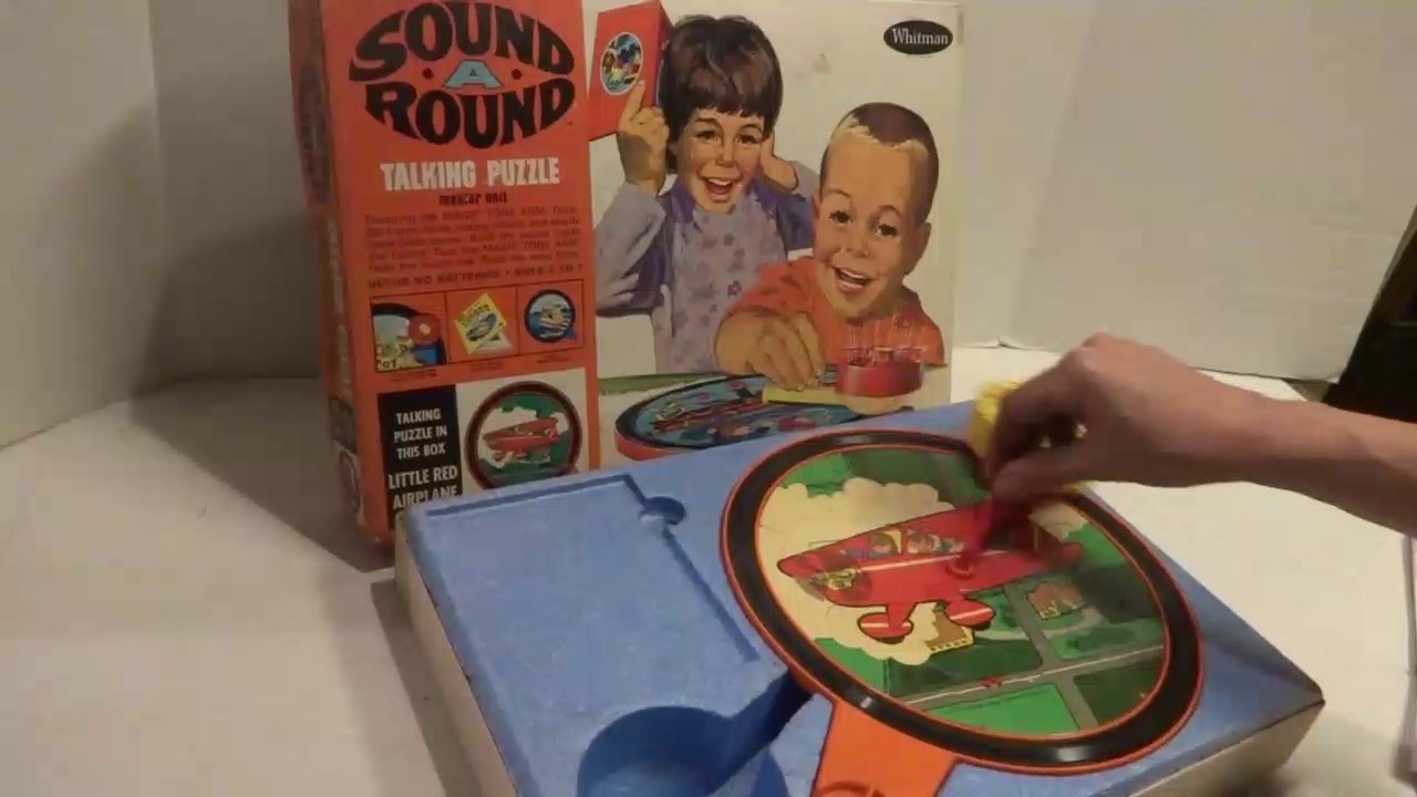 1968 Sound A Round Talking Puzzle - YouTube