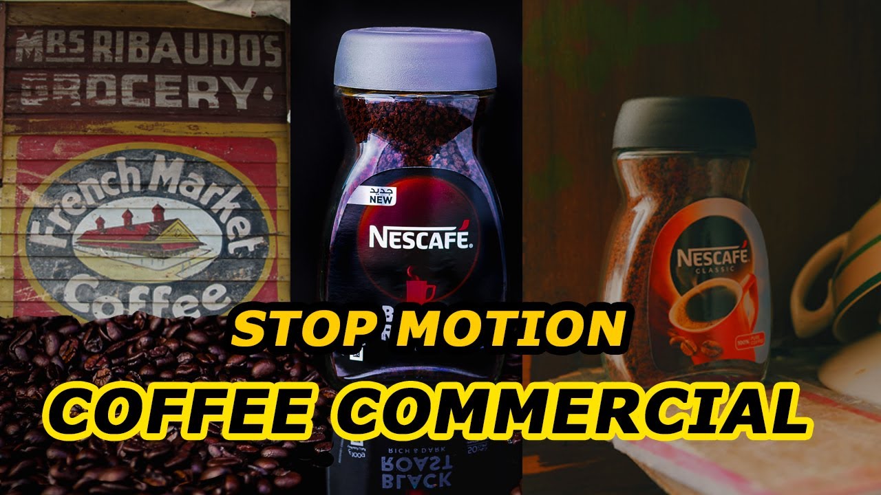 Coffee Commercial || Product Stopmotion || coffee Stopmotion ads - YouTube