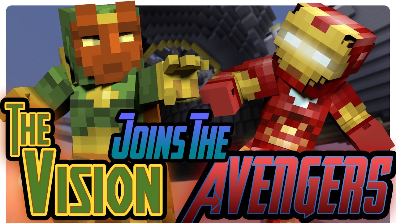 Minecraft: Vision Joins The Avengers! (Minecraft Roleplay) - YouTube