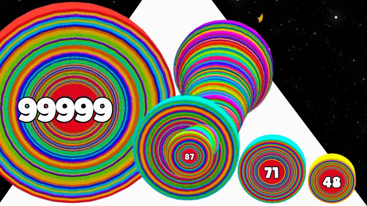 Level Up Circles vs Tall Man Run - All Level Gameplay Mobile Game ...