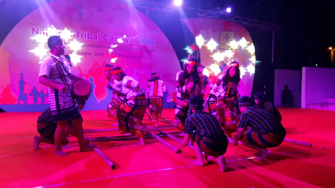 Naga Bamboo dance - YouTube