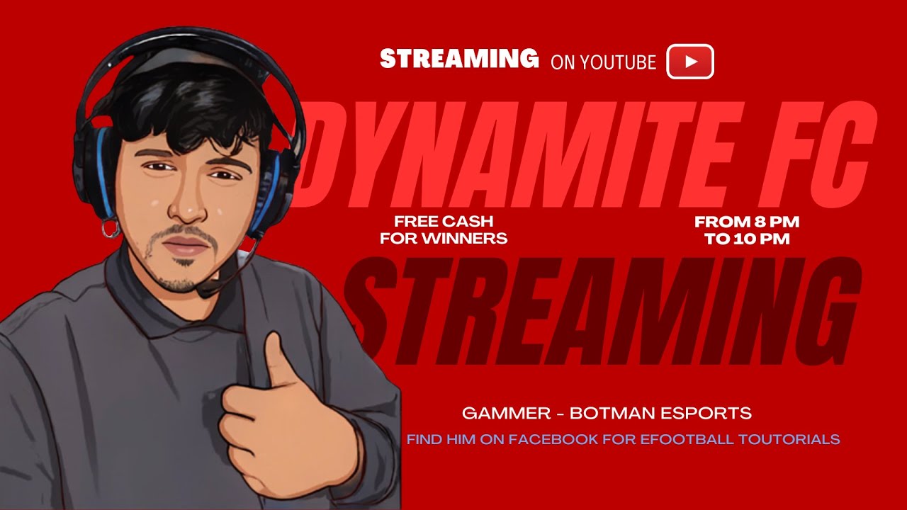🔴 LIVE | PRO SERIES | DYNAMITE FC | BOTMAN ESPORTS | EFOOTBALL 🔥🔥. - YouTube