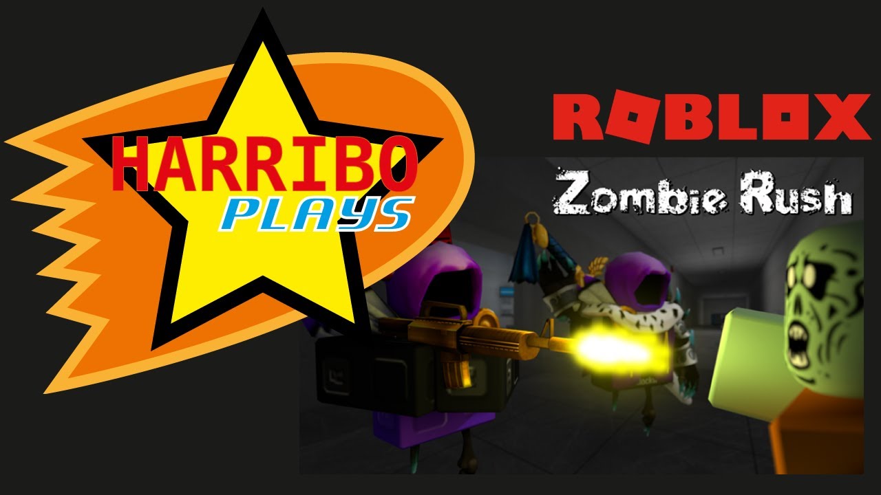 Harribo Plays: Roblox Zombie Rush! - YouTube