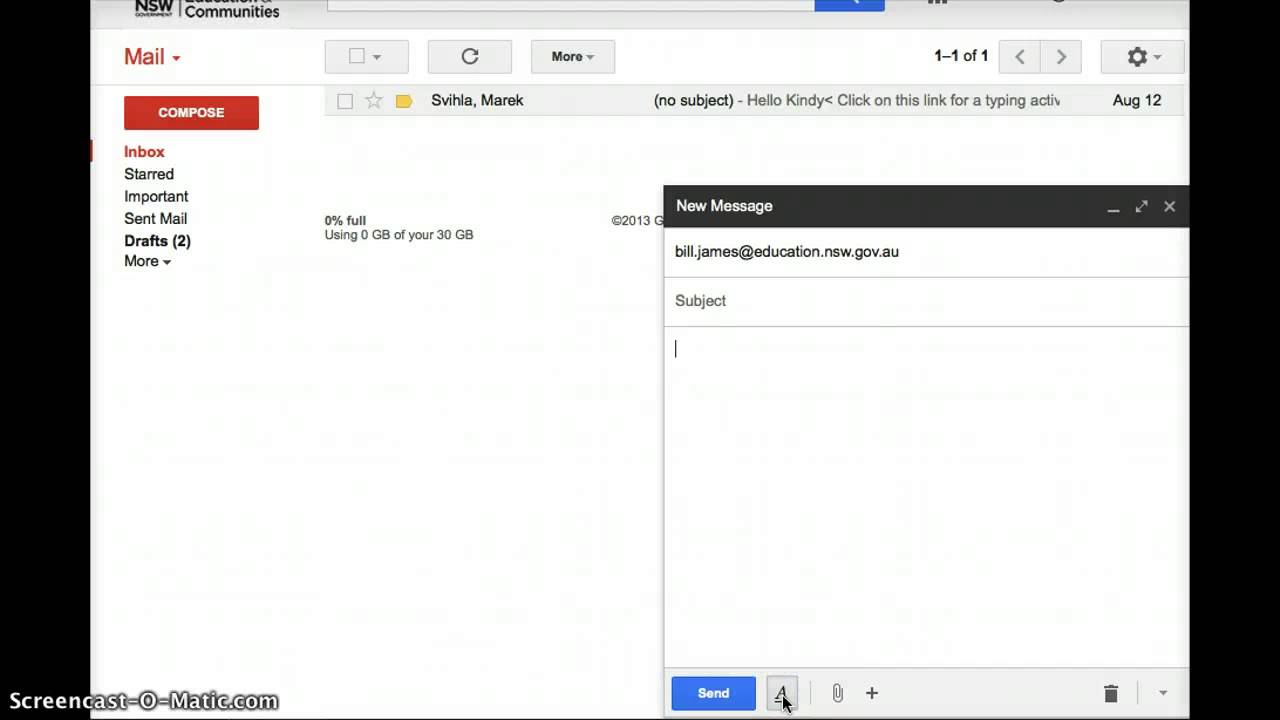 Vid-3-Compose email in Gmail - YouTube