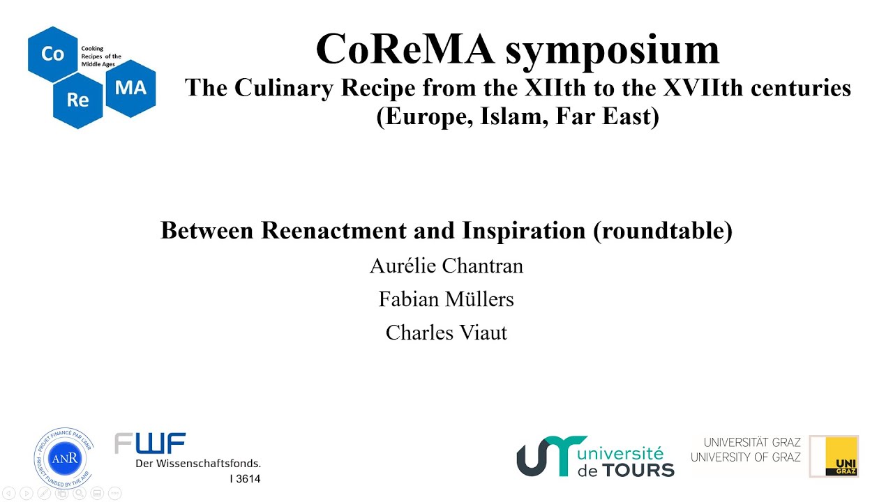 CoReMA symposium: "Between Reenactment and Interpretation" (roundtable ...