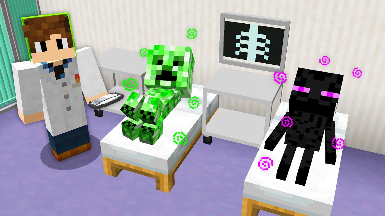 LES MOBS SONT MALADES dans Minecraft !! - YouTube