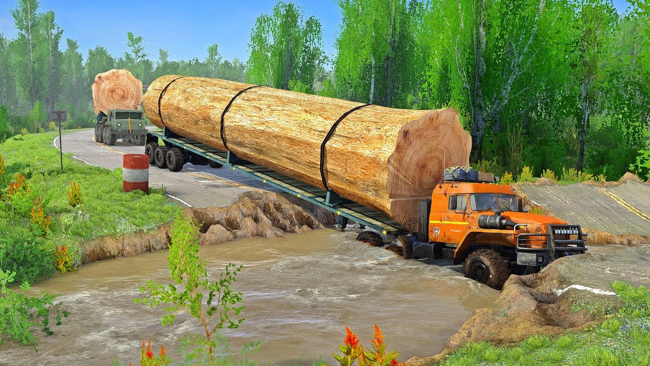 World's Largest Logging Trucks in Action: Incredible Heavy Equipment ...