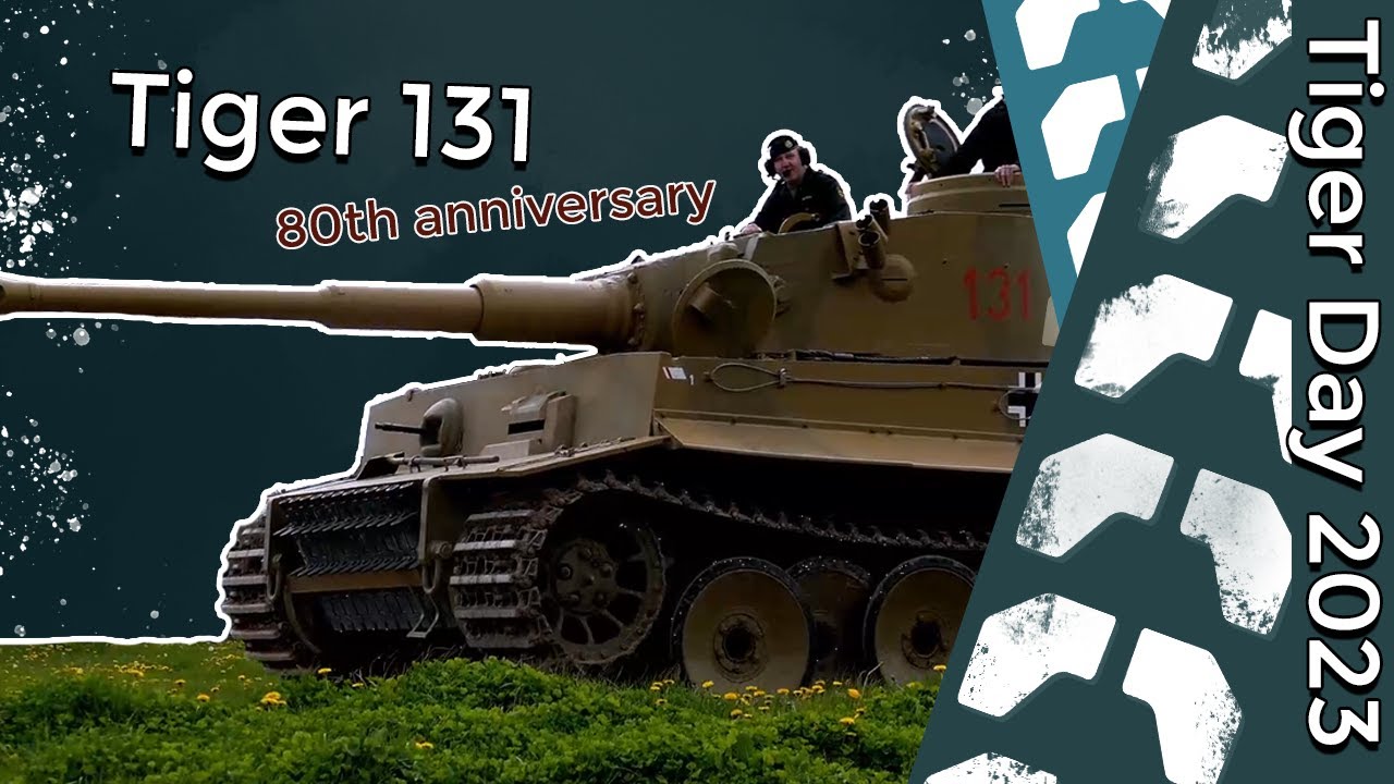 Tiger 131 rolling around the arena | Tiger Day Spring 2023 [4K] - YouTube