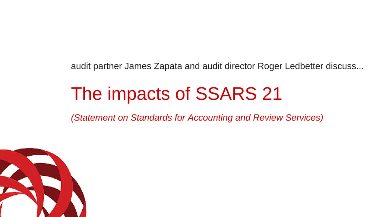 Impacts of SSARS 21 - YouTube