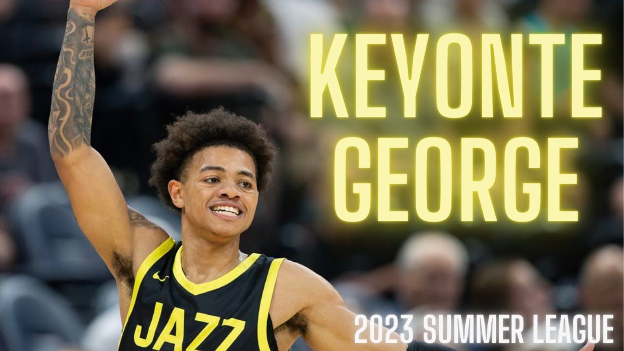Keyonte George's First Game as a Player for the Jazz! // 2023 NBA ...