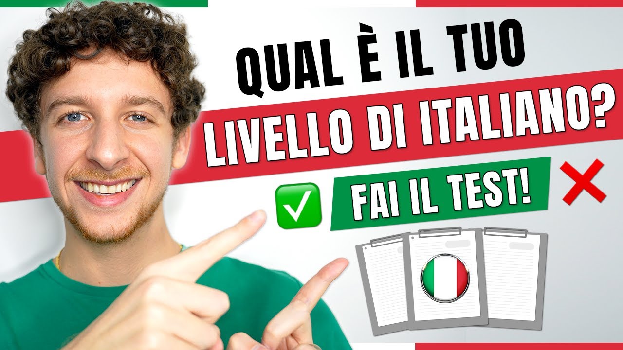 Qual è il tuo livello di italiano? Fai il QUIZ! (Sub ITA) | Imparare l ...