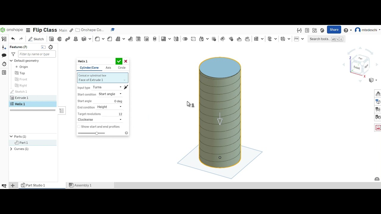 Extension Helix Tool - YouTube