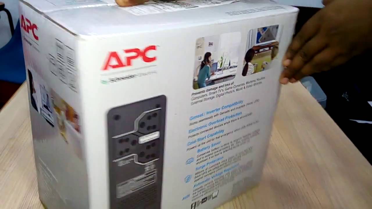 unboxing APC Back UPS BX600C-IN - YouTube