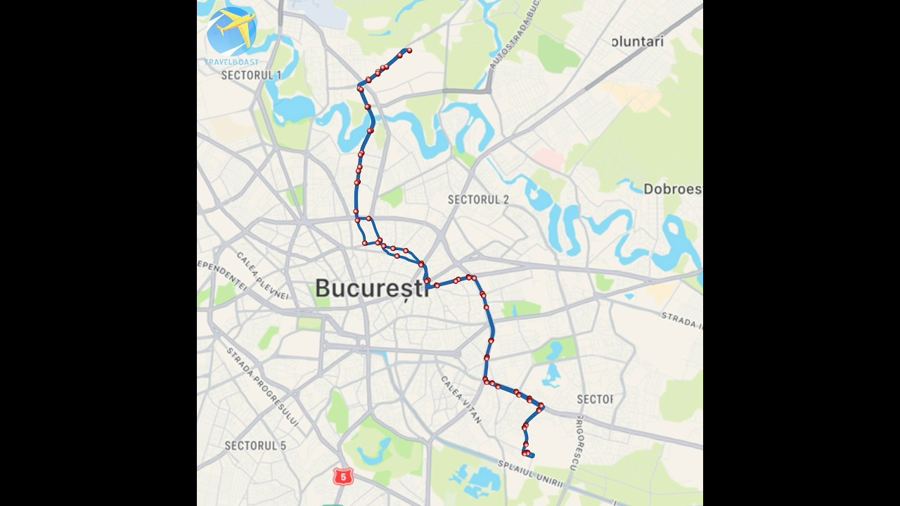 Linia 135: CFR Constanța - CET SUD Vitan - YouTube