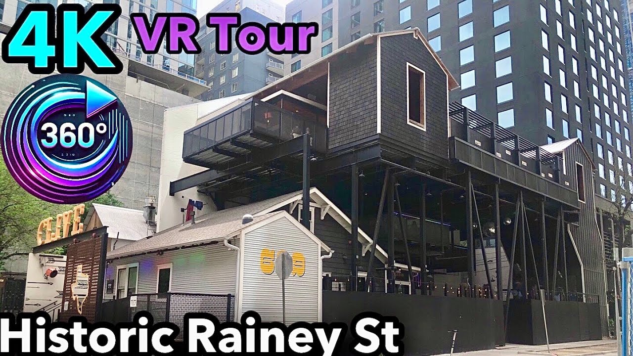 Austin, Texas - Rainey Street 360° VR Tour - YouTube