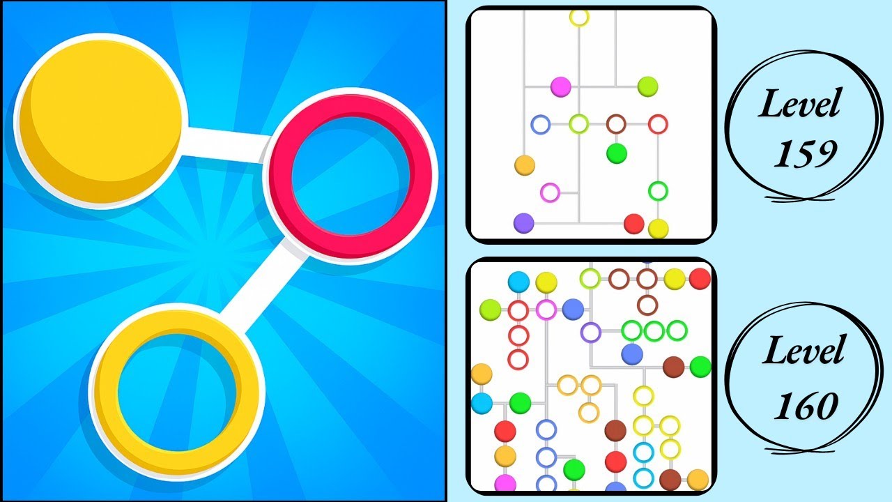 Color Dots: Level 159 , 160 – How to Solve? (Walkthrough) - YouTube