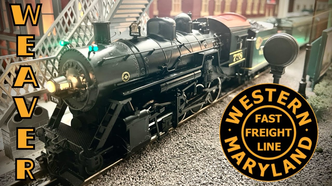 My FIRST Weaver Engine! Western Maryland Consolidation 758 (PS3) - YouTube