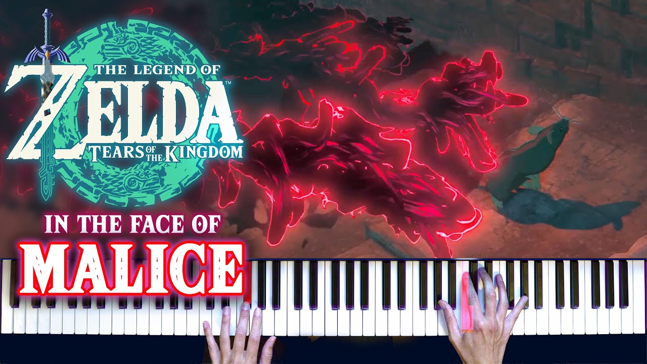 Zelda: Tears of the Kingdom "In The Face Of Malice" Piano [Breath of ...