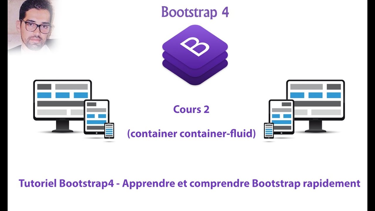 Bootstrap 4 container full width background - YouTube