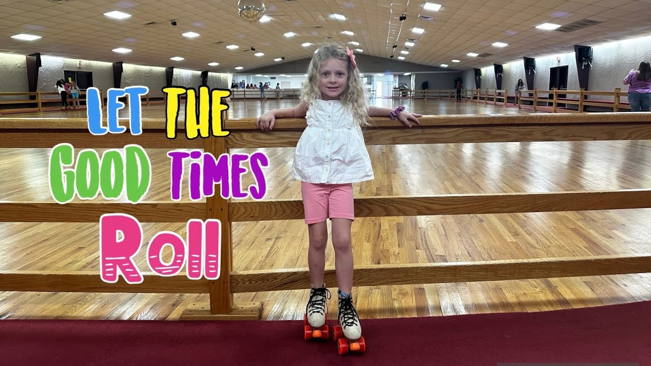 She SKATES for the FIRST time | Birthday PARTY - YouTube