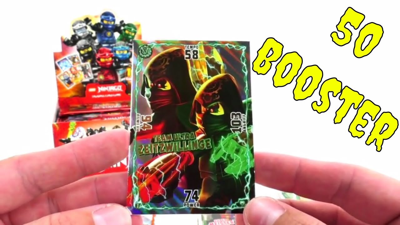 LEGO Ninjago Trading Card Game Serie 2 / komplettes Display Unboxing ...