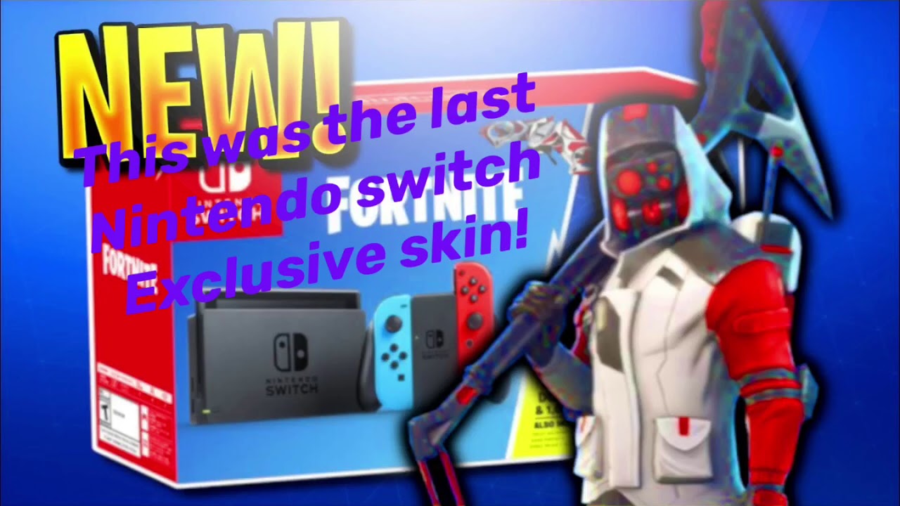 NEW NINTENDO SWITCH EXCLUSIVE SKIN! (CHAPTER 2 SEASON 2 ) - YouTube