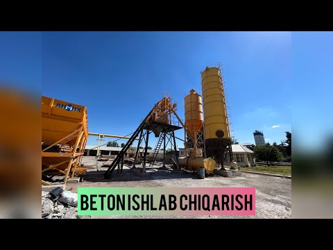 Beton ishlab chqarish biznesi