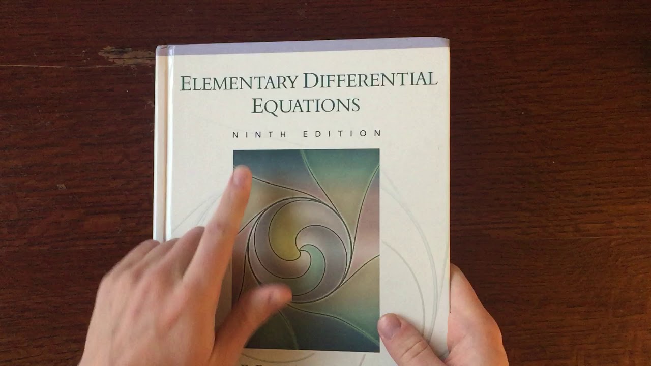 Differential Equations Book Review - YouTube