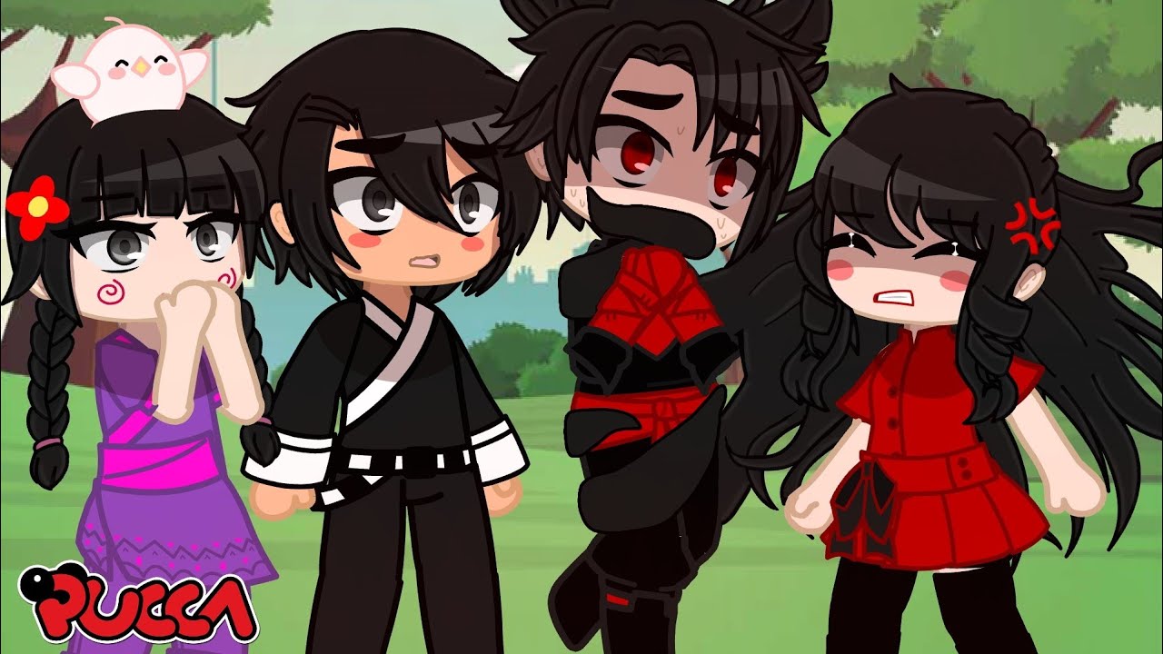 Garu has black eyes! || Trend || Pucca || Gacha Club - YouTube