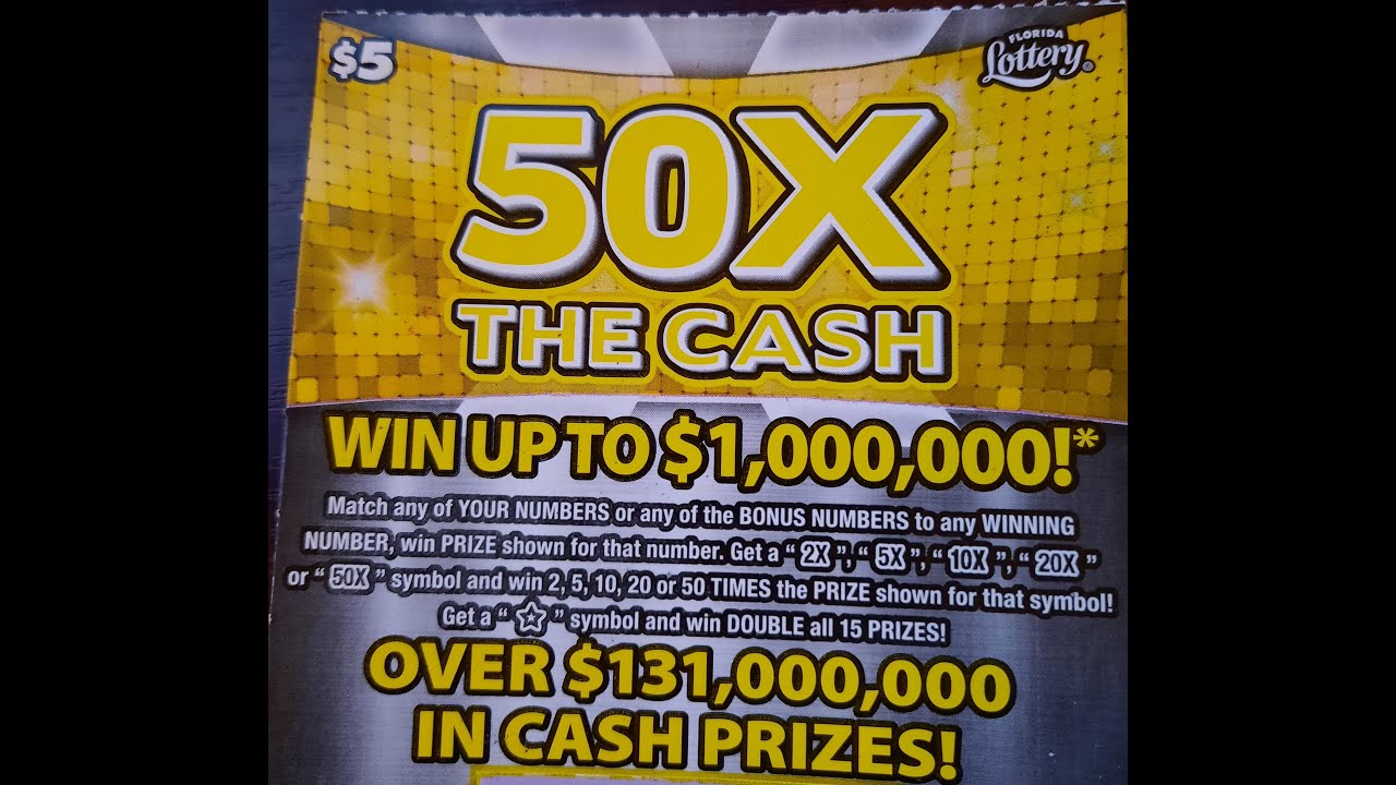 Another Scratch Ticket 50X The Cash from the $5.00 Lottery. - YouTube