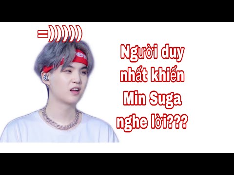 [BTS Moment#12] Người Duy Nhất Khiến Min Suga Nghe Lời???