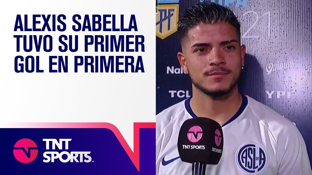 Alexis SABELLA: "Estoy muy feliz por la victoria y por el gol" - YouTube