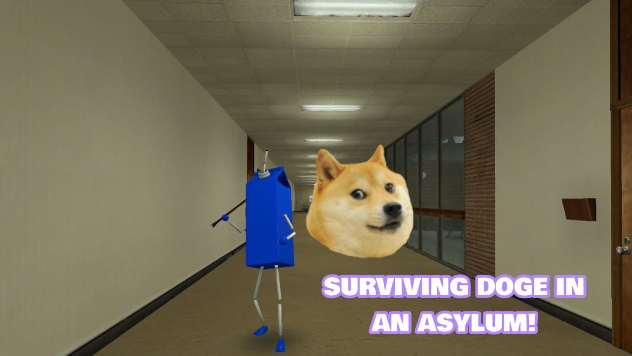 Doge goes to an Asylum… (Gmod Nextbot Chase) - YouTube