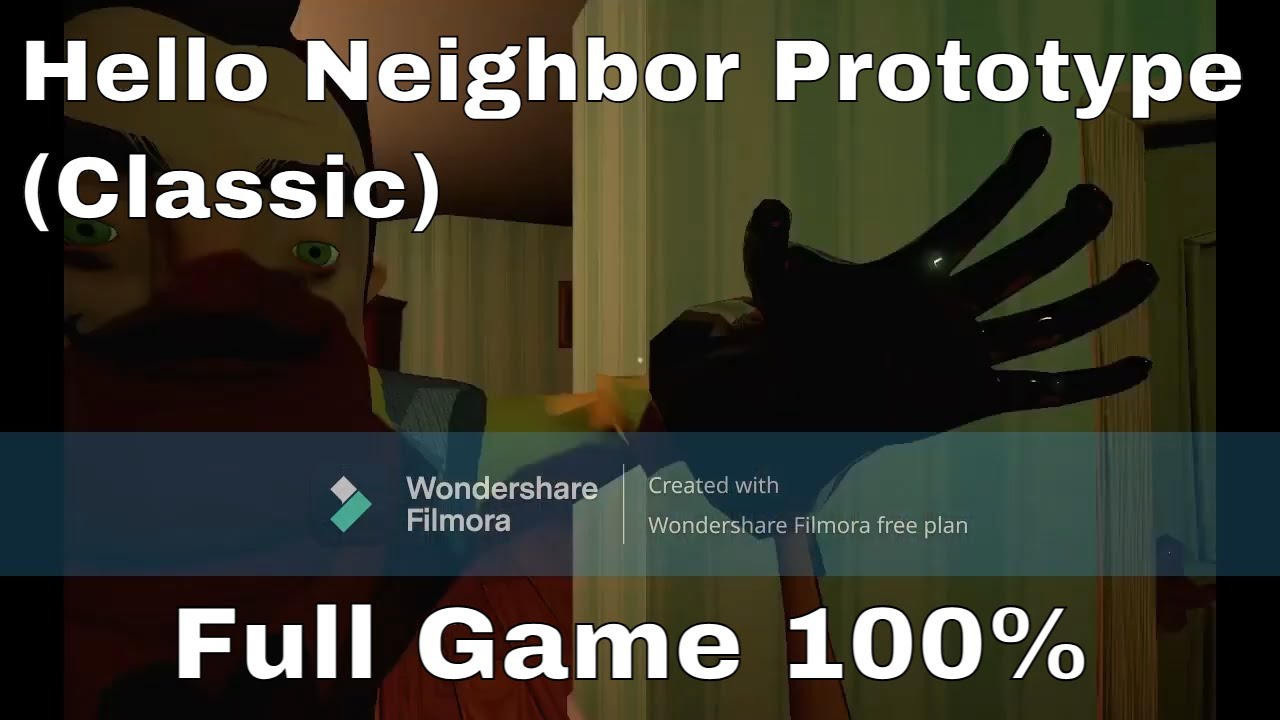 Hello Neighbor Prototype (Classic) - Full Game 100% - YouTube