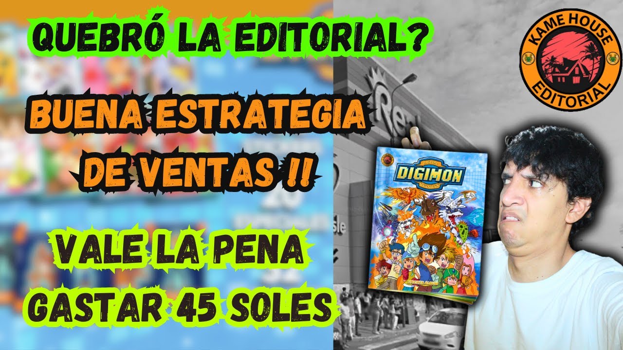 Álbum Digimon "Editorial Kame House" vale la pena comprarlo? 🙄🤬😡 ...