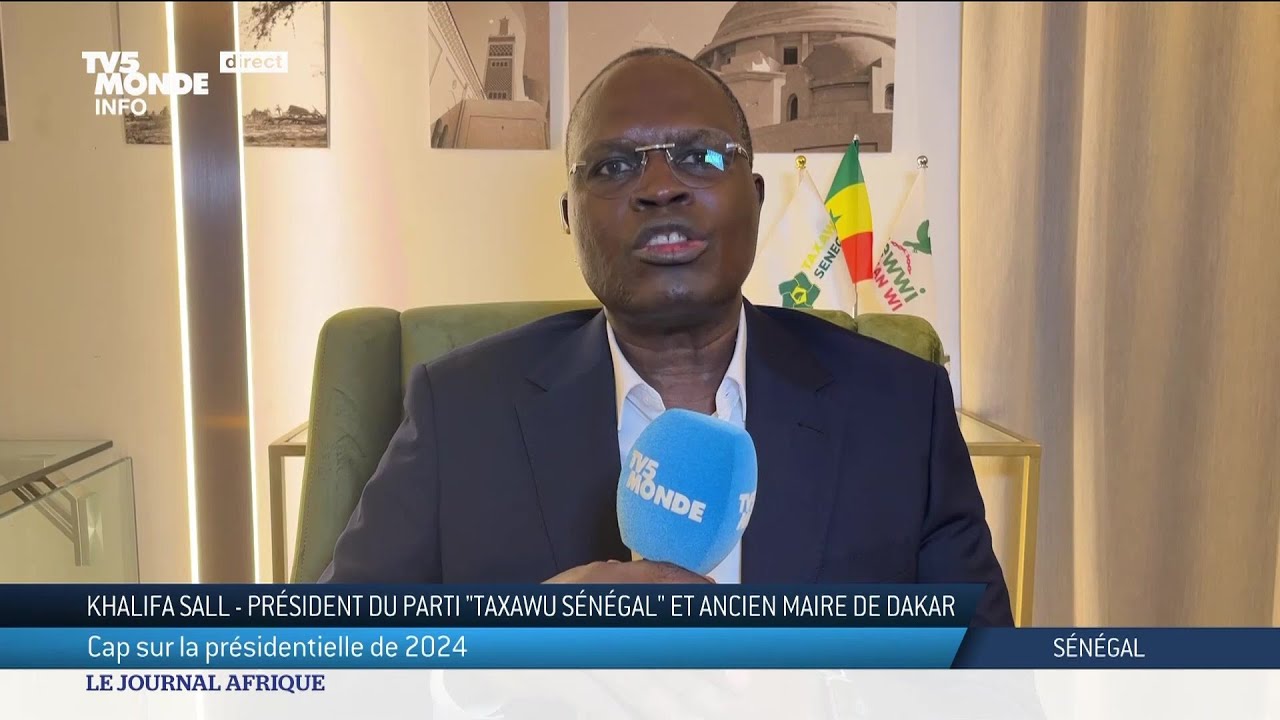 Sénégal / politique : un entretien avec Khalifa Sall - YouTube