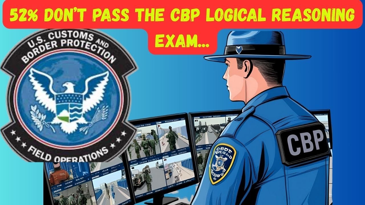 2 CBP Logical Reasoning Exam questions, can you answer them? - YouTube