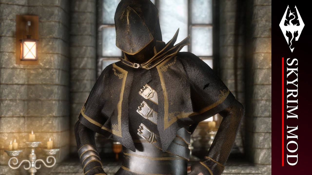 Blood Operative Armor | Skyrim Armor Mod - YouTube