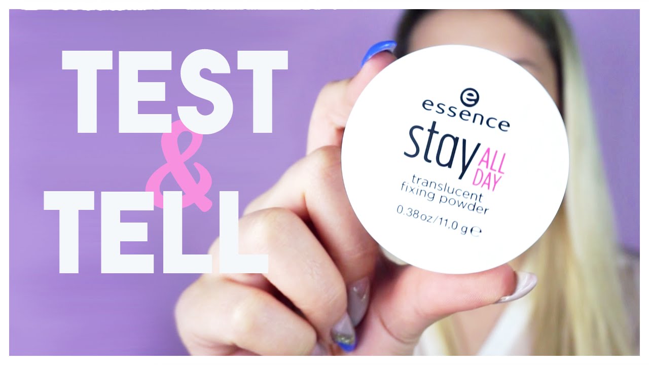 TEST & TELL™: Stay All Day ESSENCE Translucent Fixing Powder | The Lady ...
