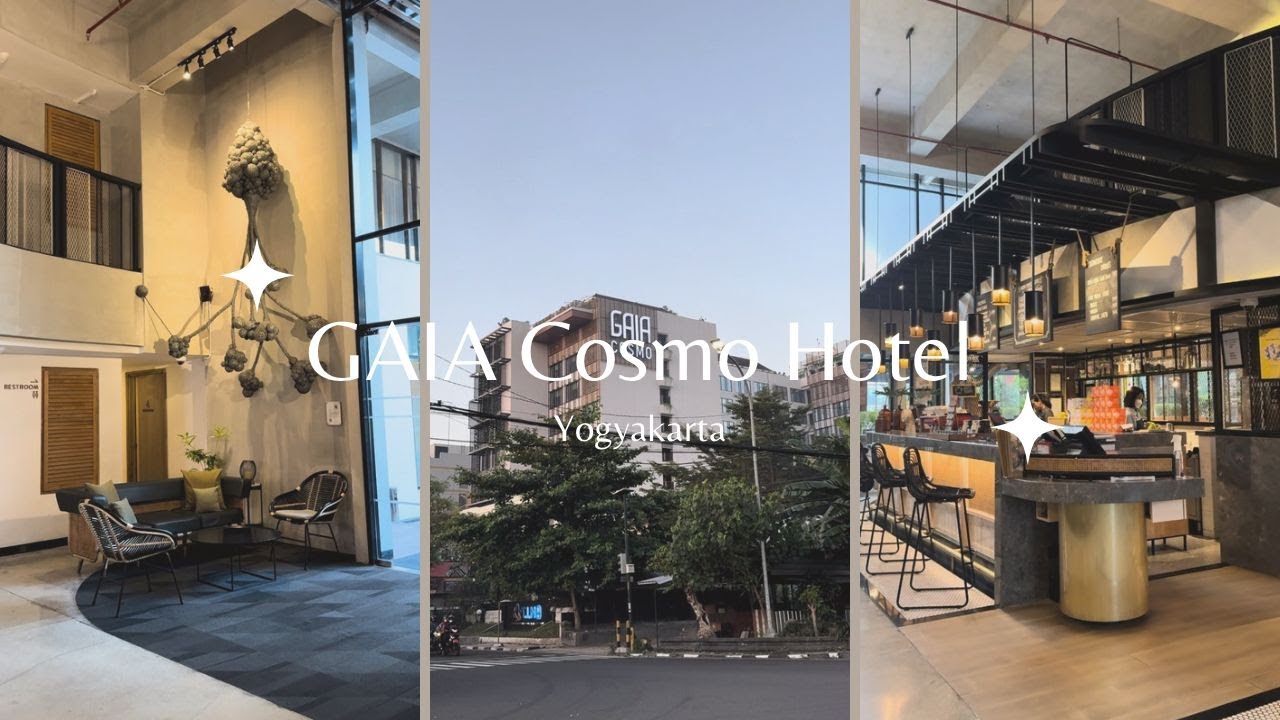 GAIA Cosmo Hotel - Rekomendasi Hotel di Yogyakarta - YouTube