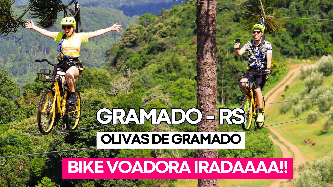 BIKE VOADORA IRADA NO OLIVAS DE GRAMADO! INESQUECÍVEL! VOCÊ PRECISA ...