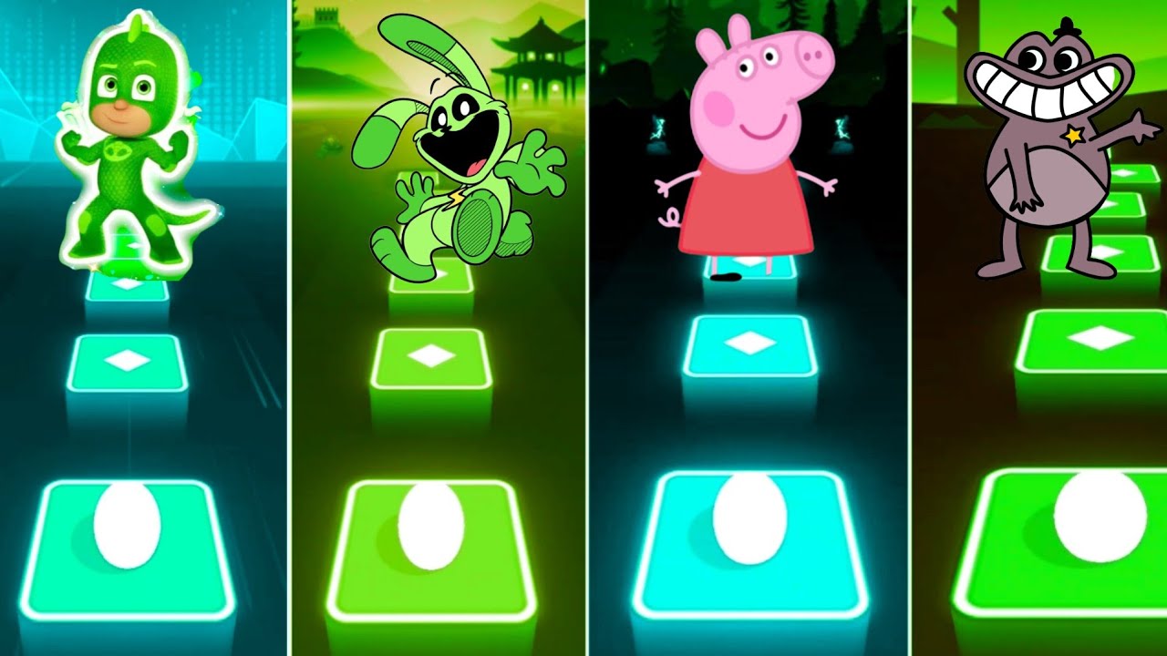 Pj Masks - Gekko 🆚 Smiling Critters 🆚 peppa pig 🆚 Sheriff Labrador 🎶 ...