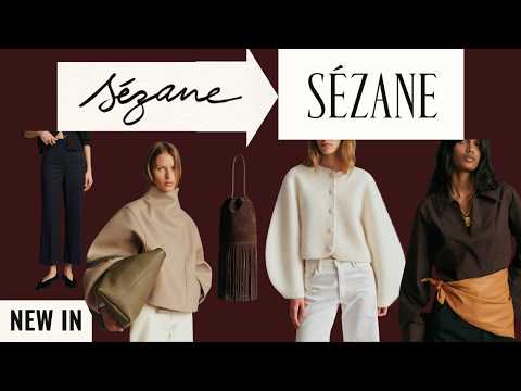 Sezane’s rebrand collection - Sezane Fall 2026 Try-On Review