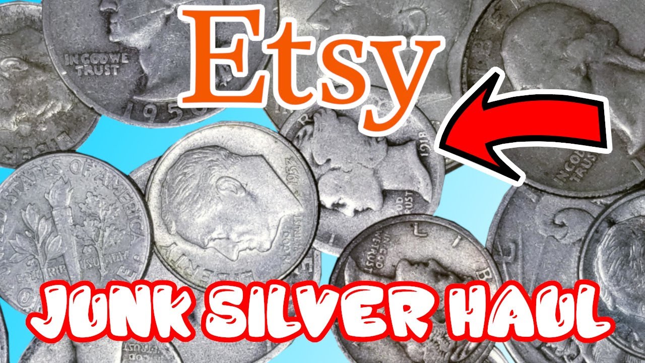 Etsy Haul - We Order Junk Silver From Etsy - 3oz Of Junk Silver - YouTube