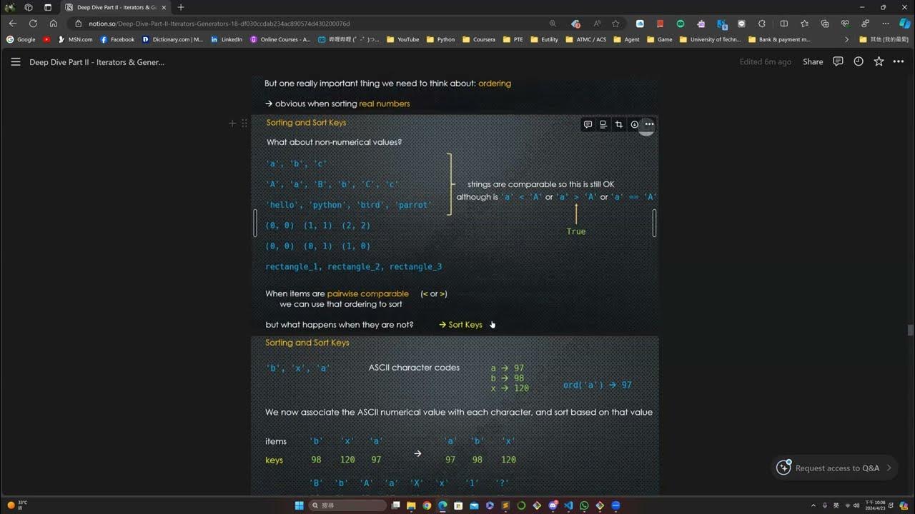 第二屆【python Deep Dive 2】week 5 Sequence Types(44) Youtube 7606