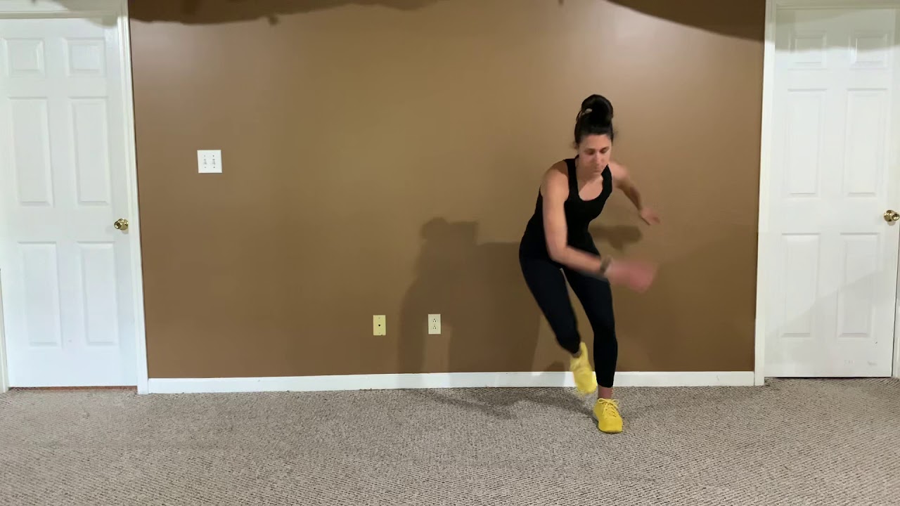 Speed Skater Lunge - YouTube